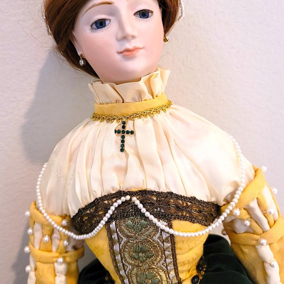 Susan Dunham | Toys | Rare 98s Handmade Us 22 Porcelain Doll Le The ...